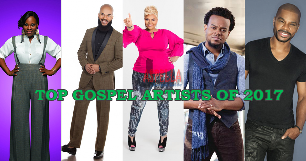 Top Gospel Artists of 2017